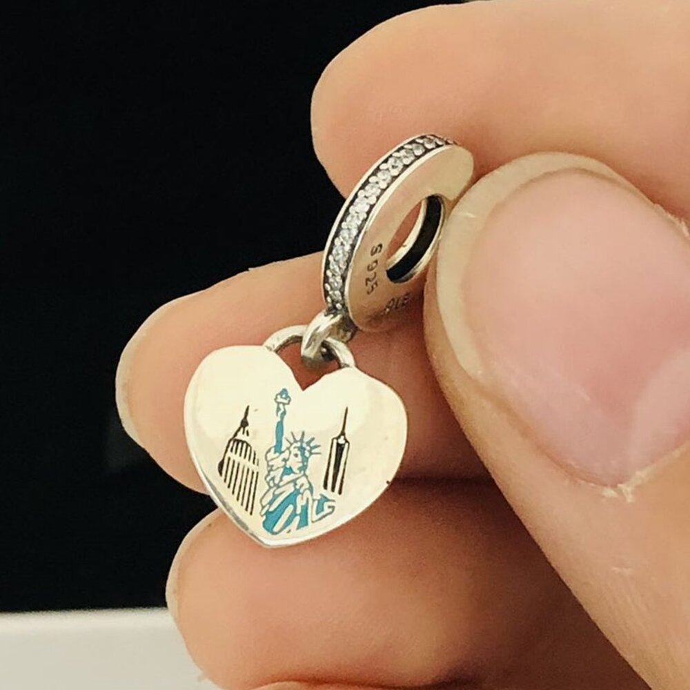 Pandora Nyc Love Heart New York City Liberty Exclusiv… - Gem